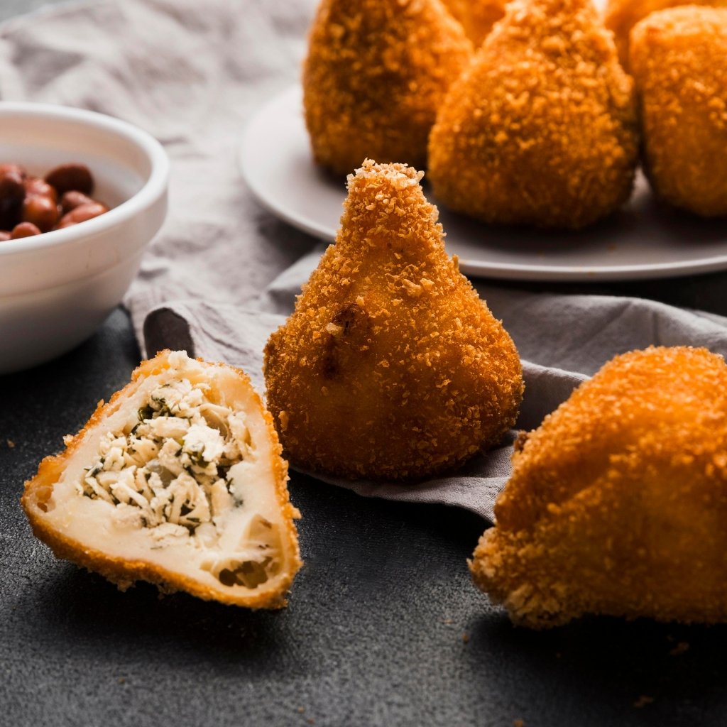 Receita de Coxinha Fitness na Air Fryer: Saudável, Crocante e Fácil ...
